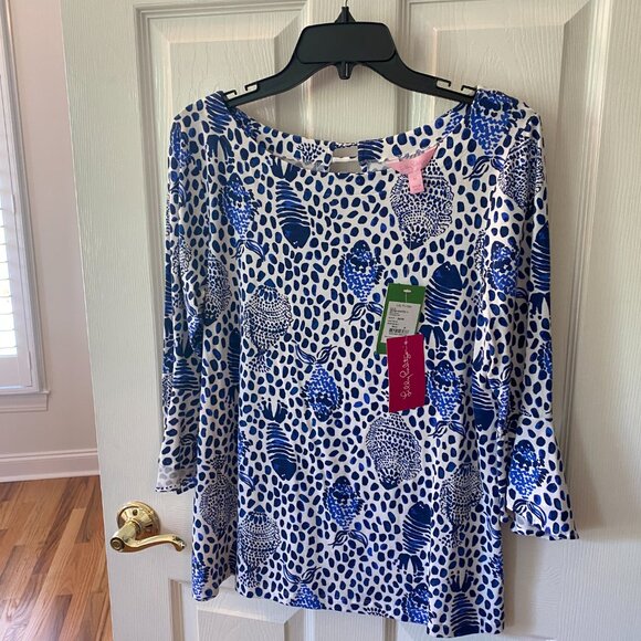 Lilly Pulitzer | Tops | Lilly Pulitzer Fontaine Top | Poshmark